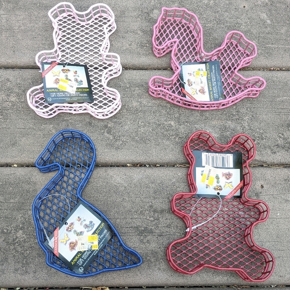 Vintage | Storage & Organization | Set Of Small Desk Organizer Baskets ...